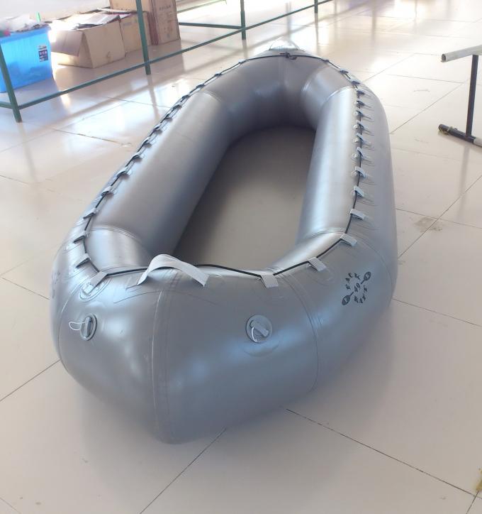 Portable Inflatable Fishing Dinghy , TPU Inflatable Hunting Boat For ...