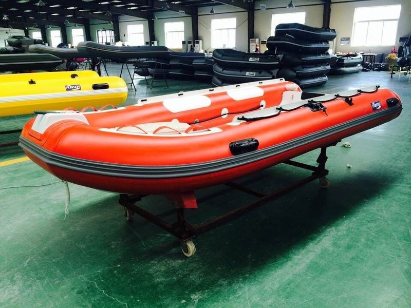 Professional Electric 3.9m Rigid Inflatable Rib Boats Inflatable Rescue ...